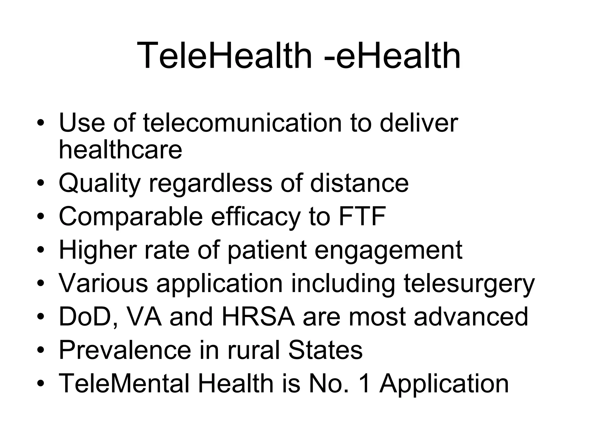 Starting Your TeleMental Health Program | PPT