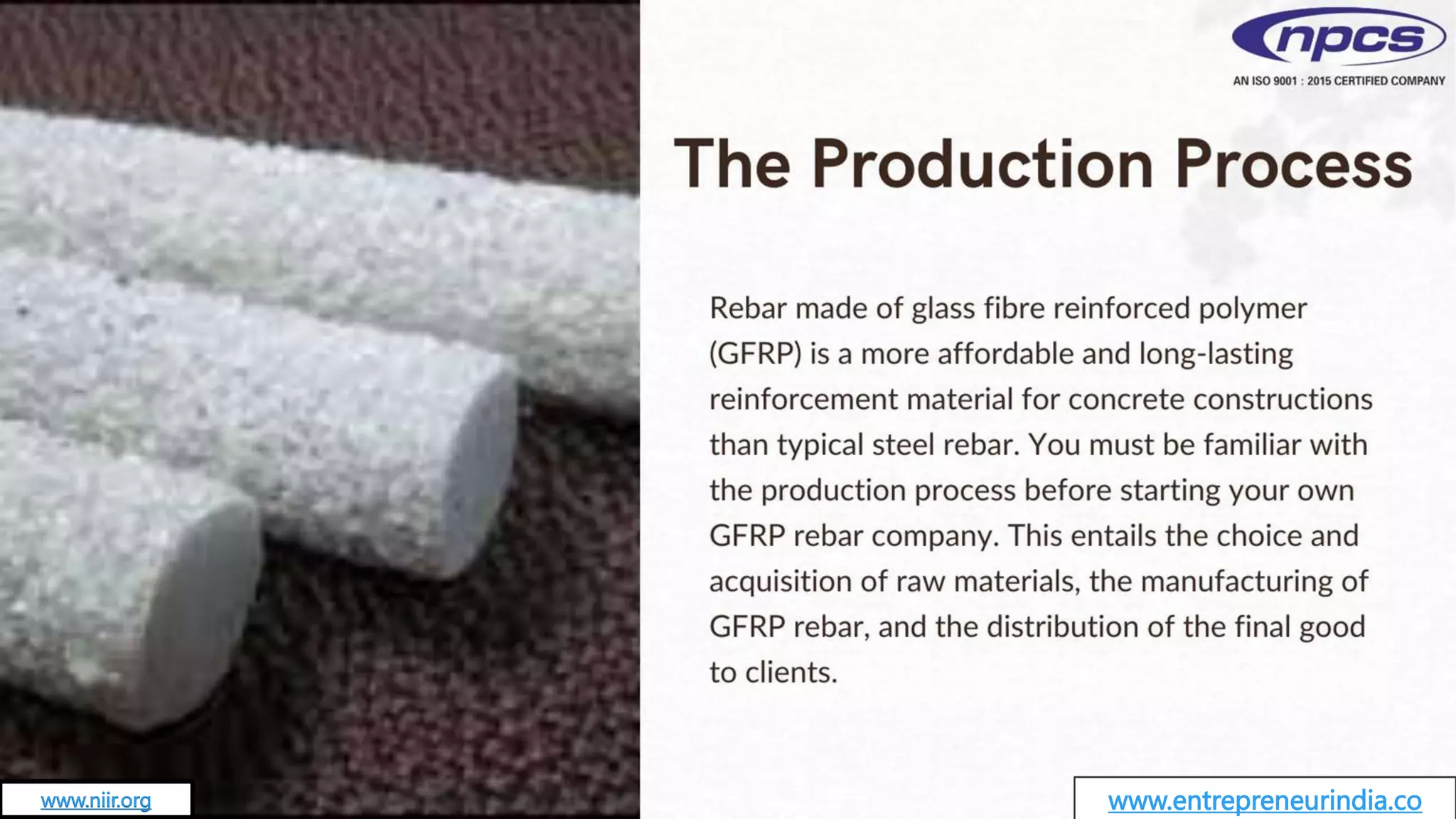 Starting a Glass Fiber Reinforced Polymer (GFRP) Rebar Business: The ...
