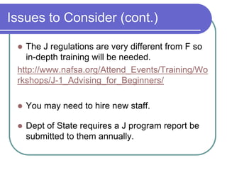 Starting a j1 program | PDF