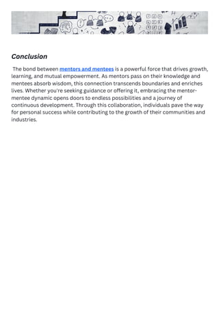 Starting a Mentoring Program Empowering Growth andDevelopment.pdf | Career Planning | Careers