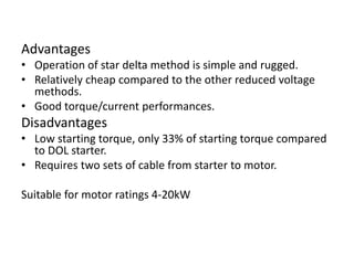 Starting and cooling methodes of motor | PPT