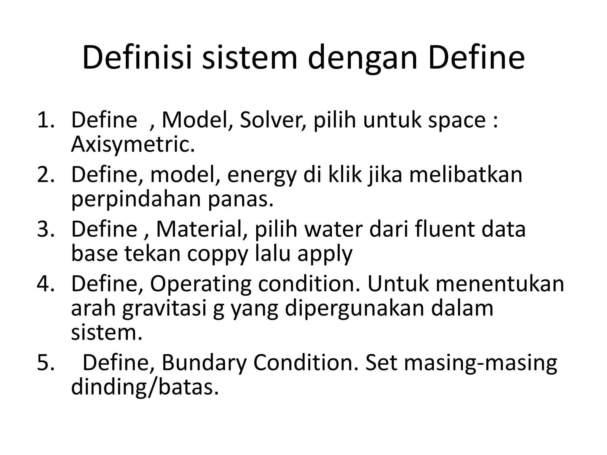 tutorial FLUENT | PPTX