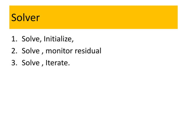 tutorial FLUENT | PPTX