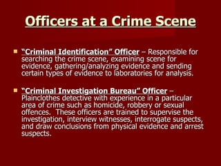 Starting A Police Investigation | PPT