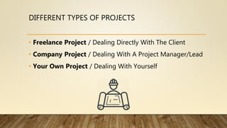 Starting a Web Development Project | PPTX | Web Development | Internet