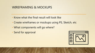 Starting a Web Development Project | PPTX | Web Development | Internet