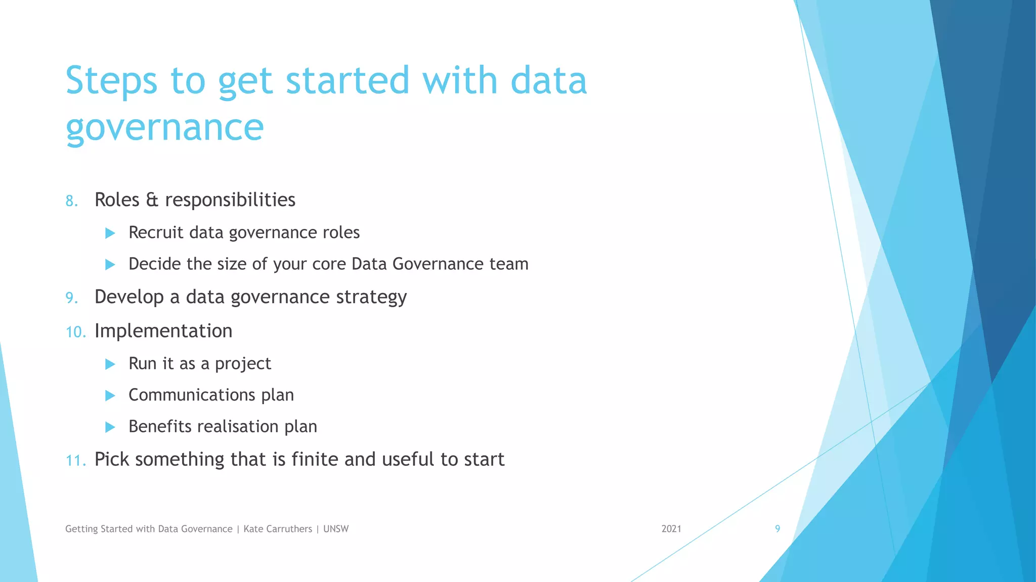 Starting data governance | PDF