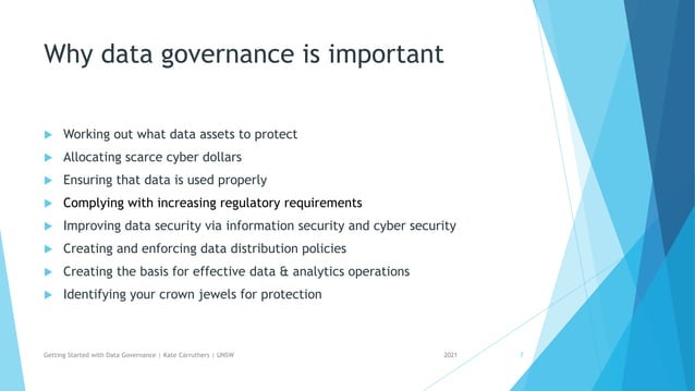 Starting data governance | PPT