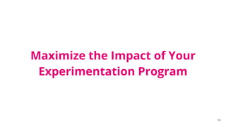 Starting Experimentation & Scaling to Personalization.pptx | Free Download