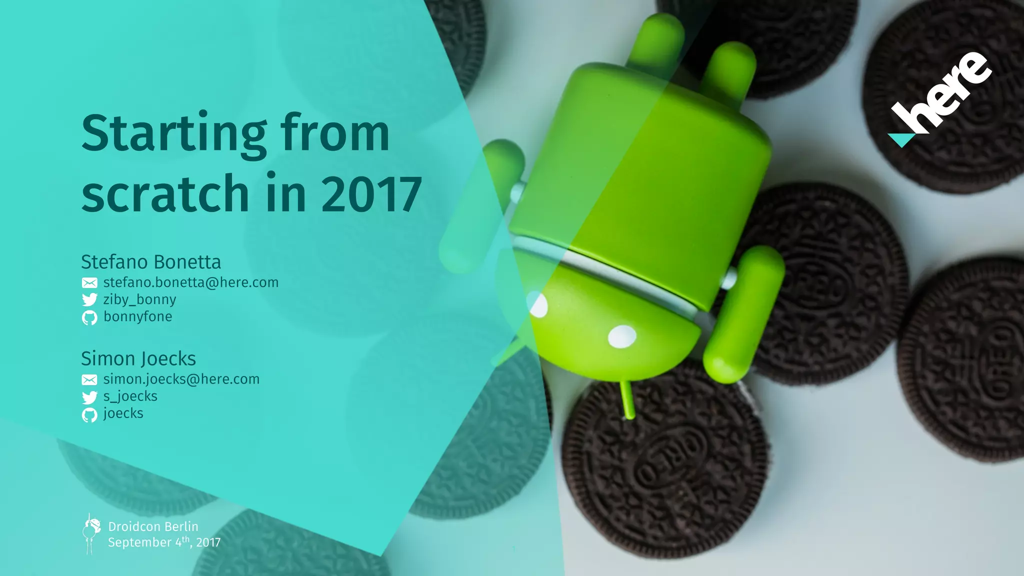 Starting from scratch in 2017 | PPT