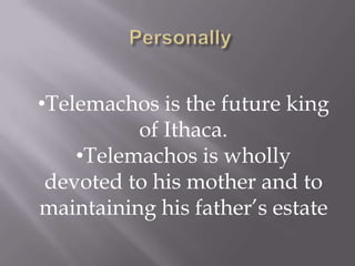 Telemachos' Journey | PPTX