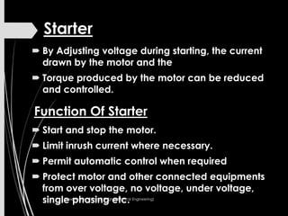 Starting method of induction motors | PDF