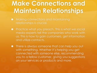 Starting Out in Social Media | PPT