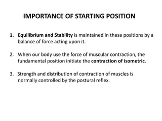 Starting Position.pptx(Fundamental position or Posture required for ...