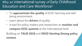 Starting Strong Teaching and Learning International Survey 2018 - Conceptual Framework ...