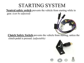 Starting system basic fundamentals & its testing methods | PPT