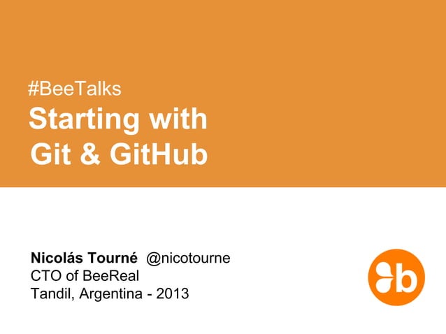 Starting with Git & GitHub | PDF | Operating Systems | Computer Software and Applications