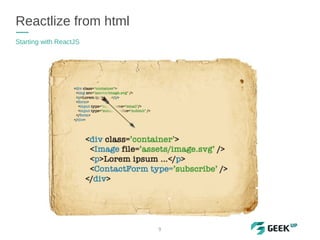Starting with Reactjs | PPT | Web Development | Internet