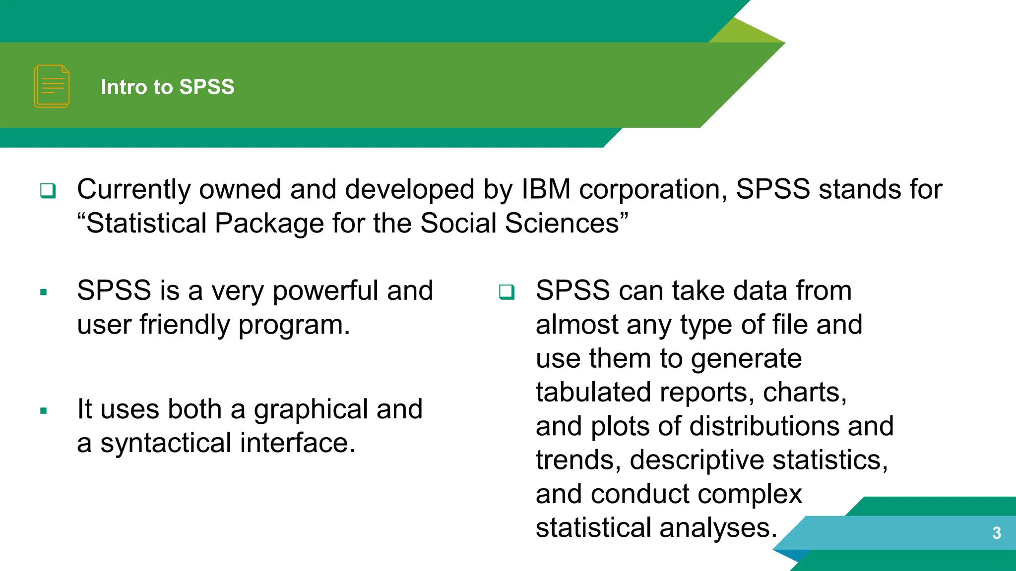 Starting with SPSS.pdf spss software by ibm | PDF