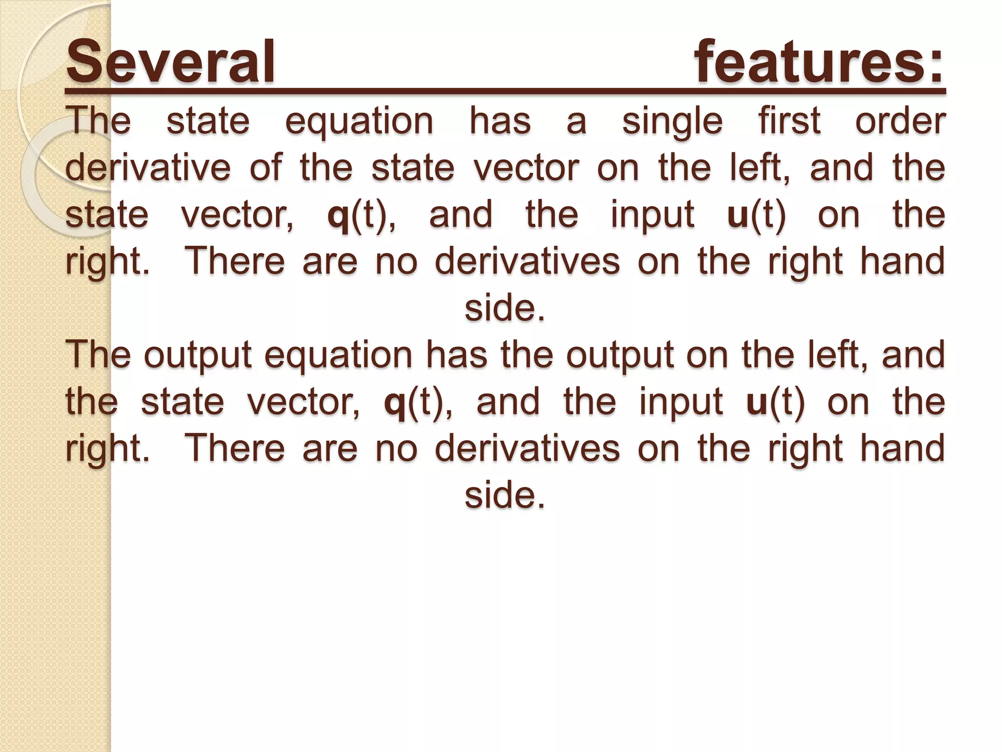 state space modeling of electrical system | PPTX