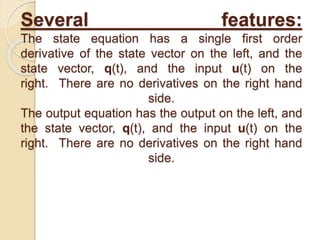 state space modeling of electrical system | PPTX