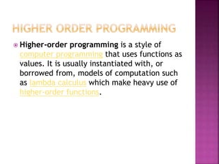 Use Of Calculus In Programming | PPTX