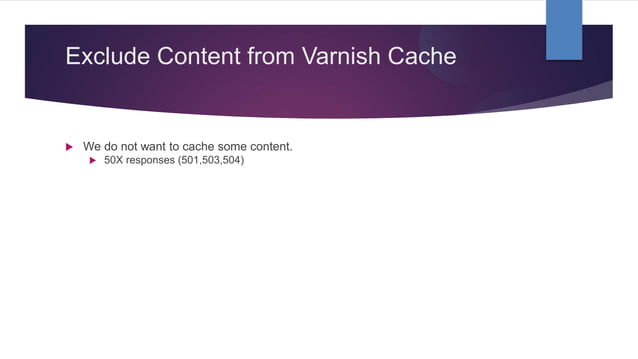 Starting with varnish cache | PPTX | Internet | Computing