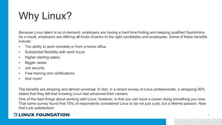 Starting You IT Career with Linux | PPTX