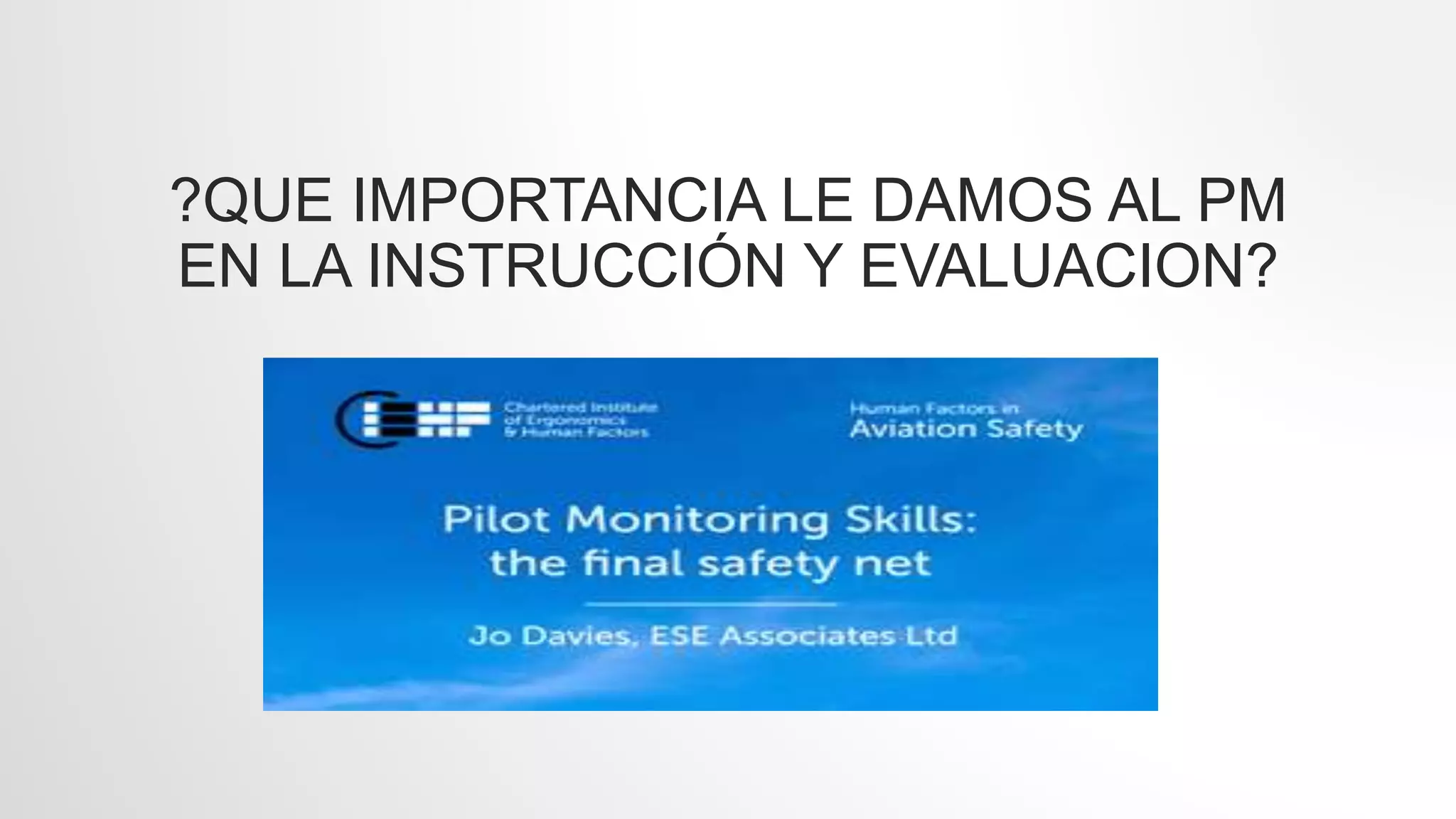 Startle effect in aviation-MULTIPLE FAILURES- Management of flight ...