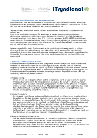 Start Notitie Sam V 1.3 | PDF