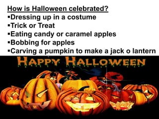 Halloween Power Point for ESL Students | PPSX