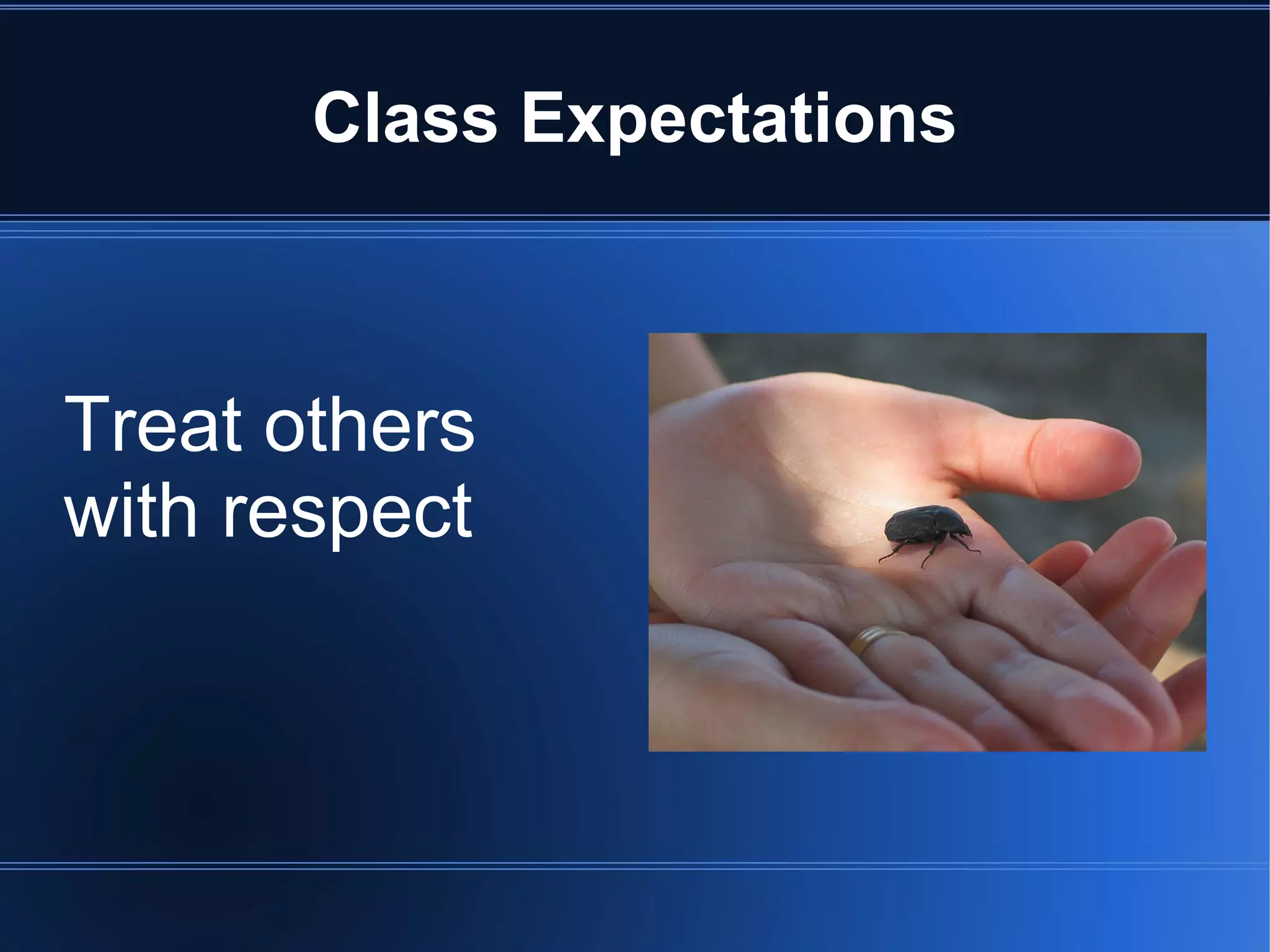 Classroom Expectations | ODP