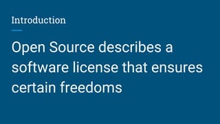 Start open source project | PPT