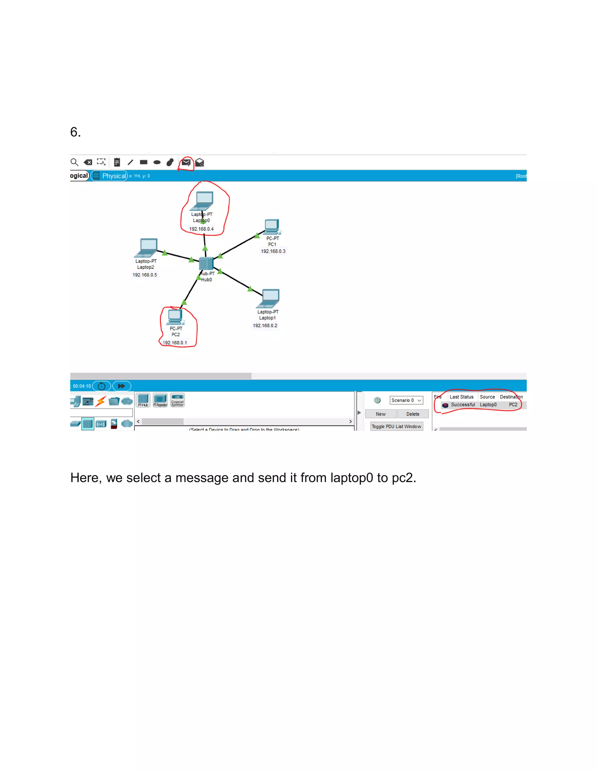 Star topology in packet tracer By Tanjilur Rahman | PDF