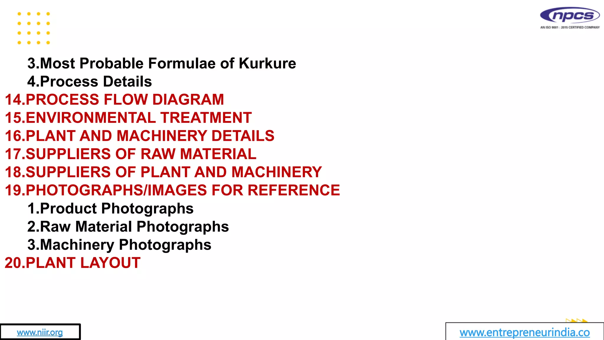 Start Production of Potato Chips And Extruded Snack Food (Kurkure Type ...