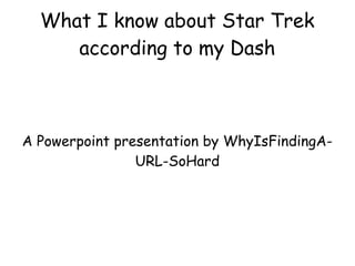 Star trek powerpoint | ODP