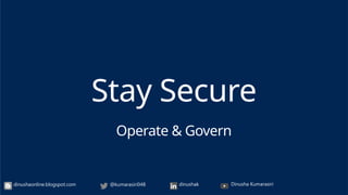 Start Secure, Stay Secure: Full-Lifecycle Application Security with ...