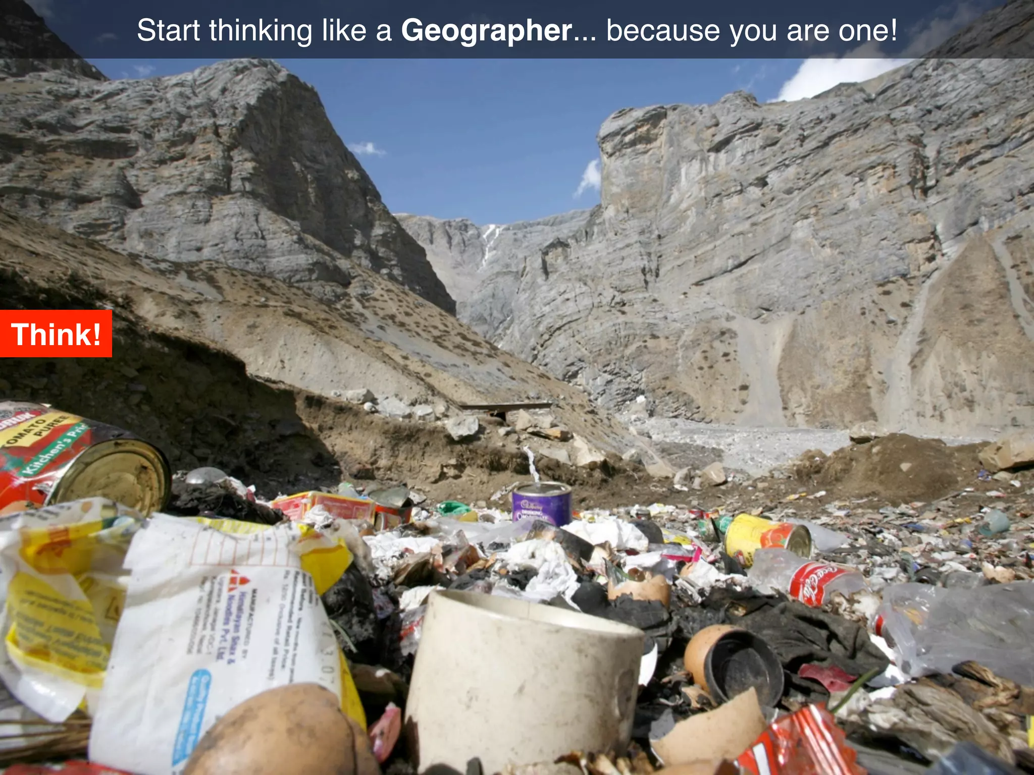 Start Thinking Geography! | PDF