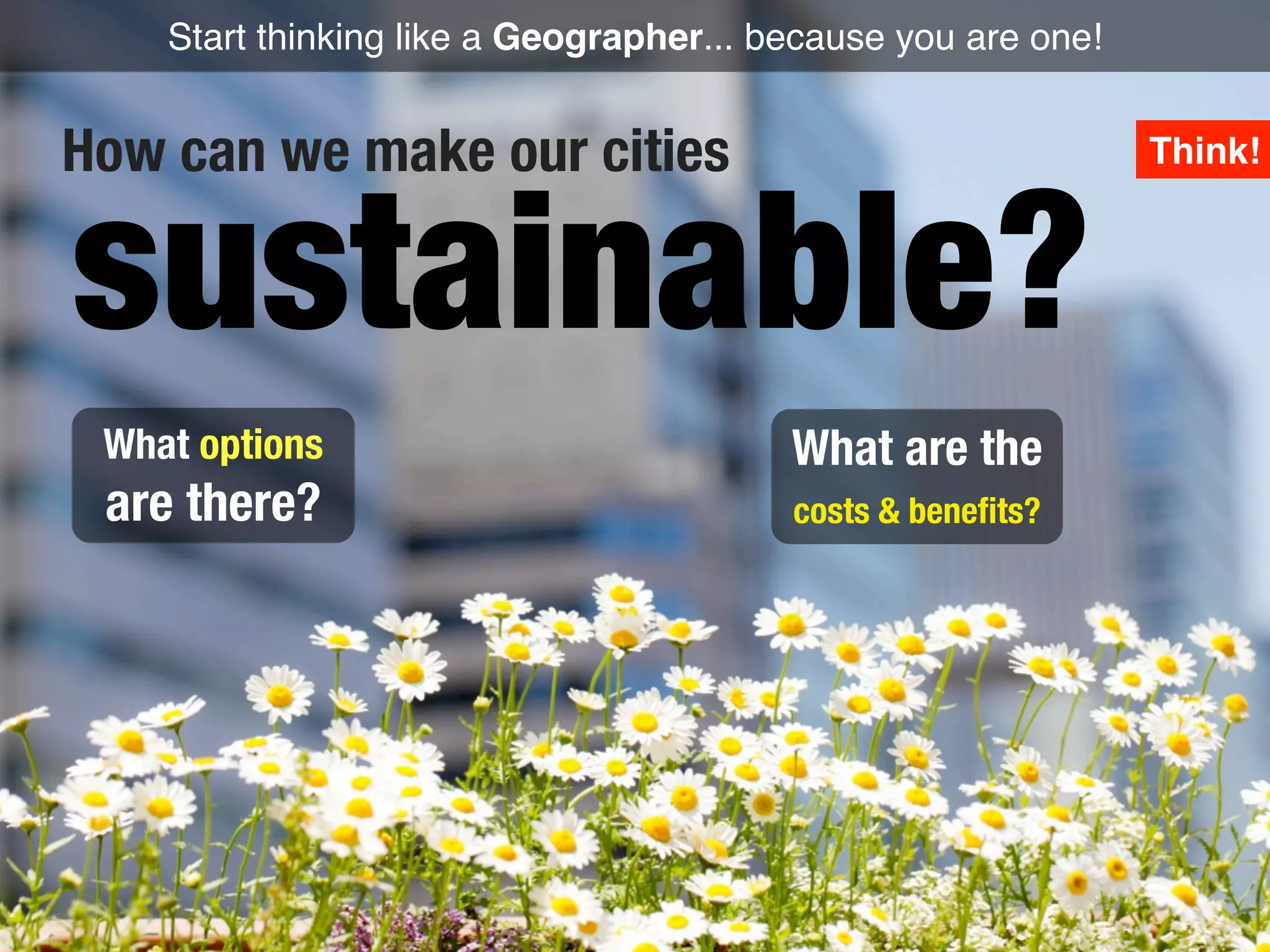 Start Thinking Geography! | PDF