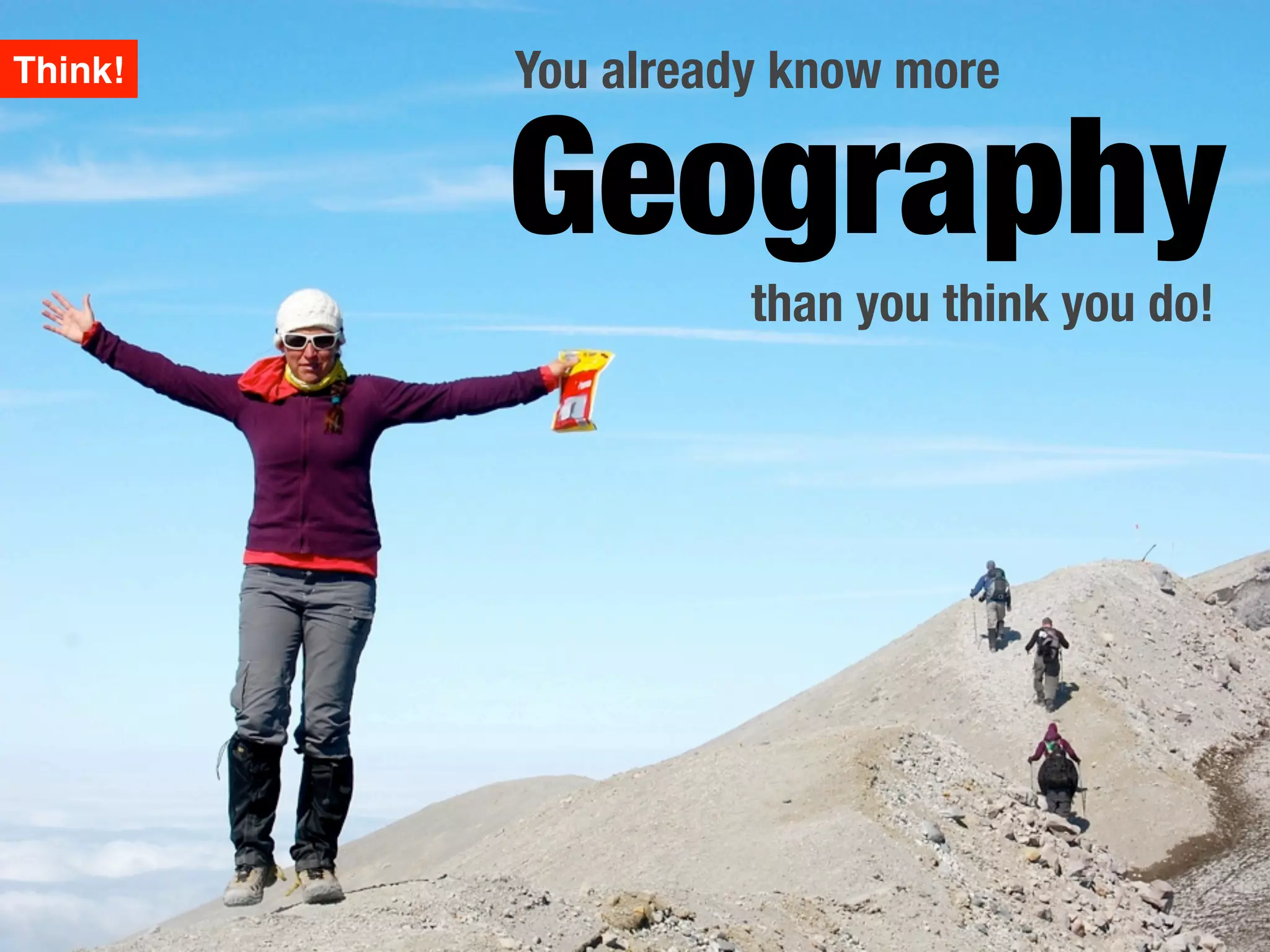 Start Thinking Geography! | PDF