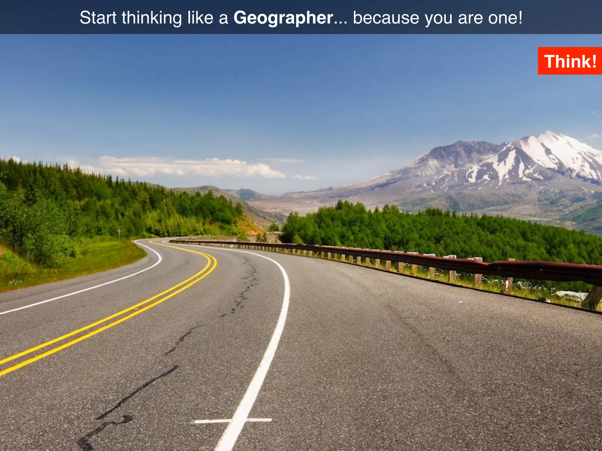Start Thinking Geography! | PDF