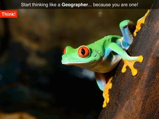 Start Thinking Geography! | PDF