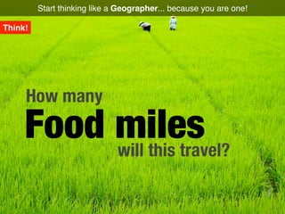 Start Thinking Geography! | PDF