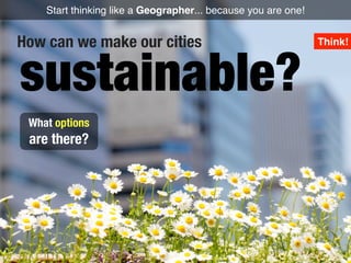 Start Thinking Geography! | PPT