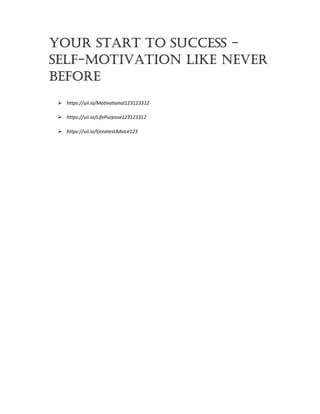 Start to Success | PDF