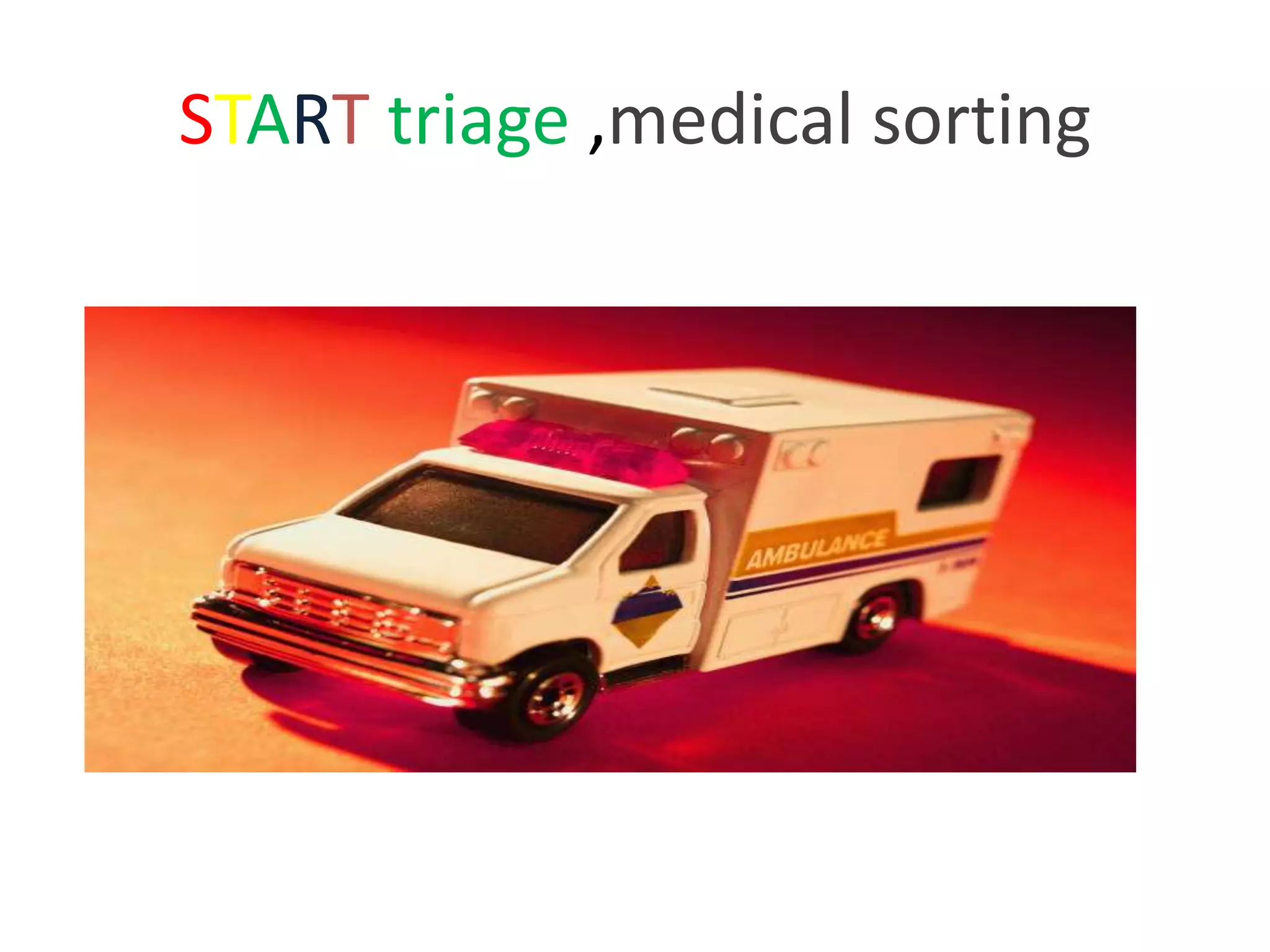 Start triage | PPTX