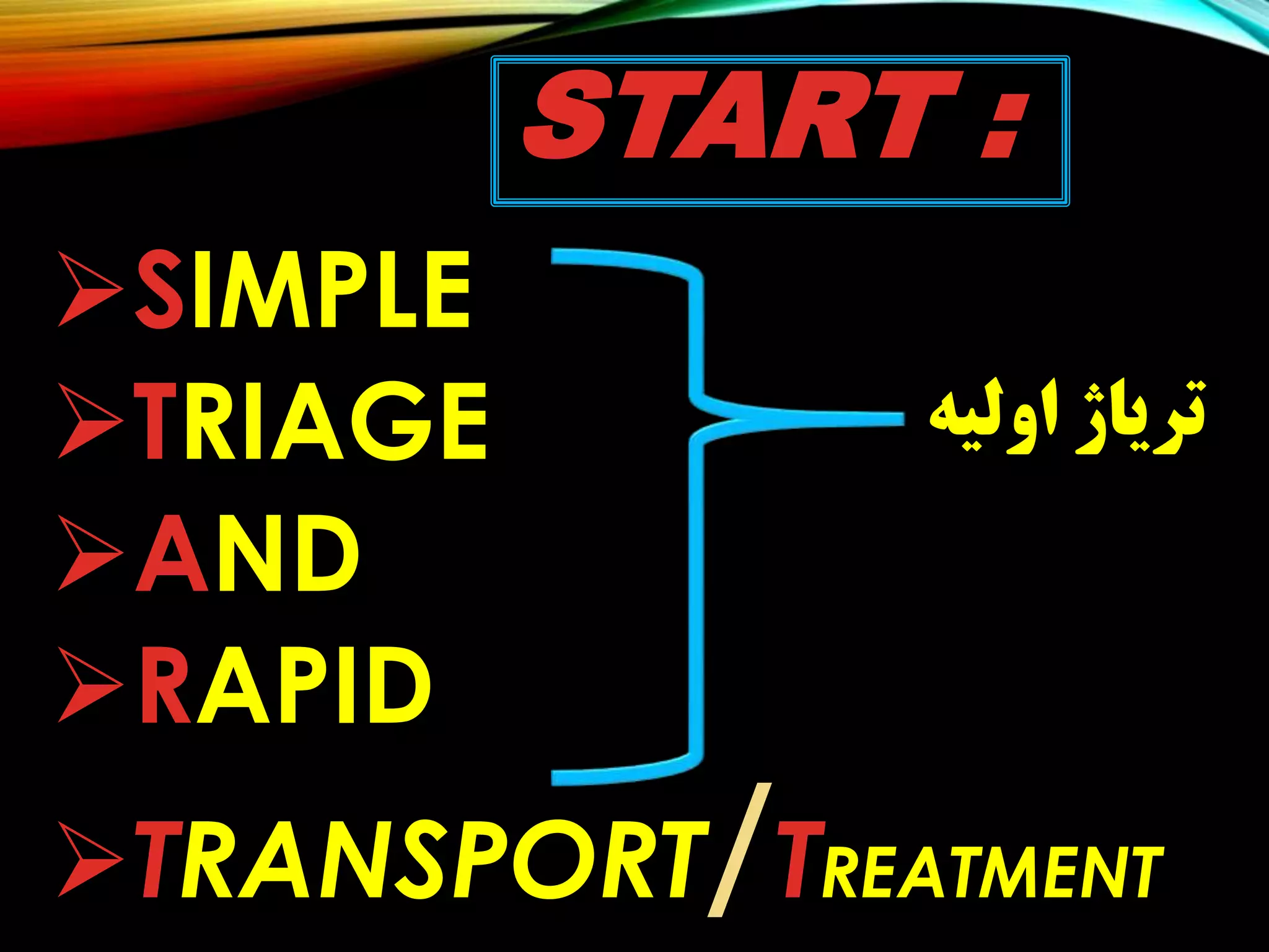 Disaster Triage/Start triage rastegar 2020 | PDF