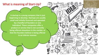 What is Start up ? | PPTX