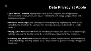Data Protection and Privacy at Apple Inc. | PDF