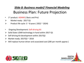 Startup bangladesh-competition-pitch-deck-adams | PPTX